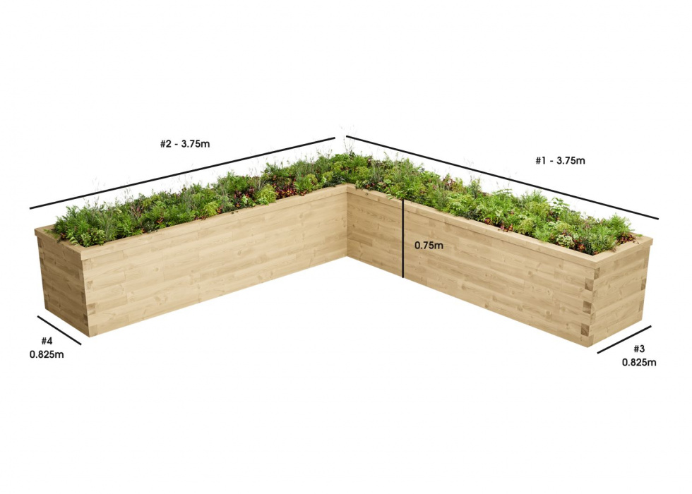 Planos De Jardinera De Madera Jardineras De Madera | Leroy Merlin
